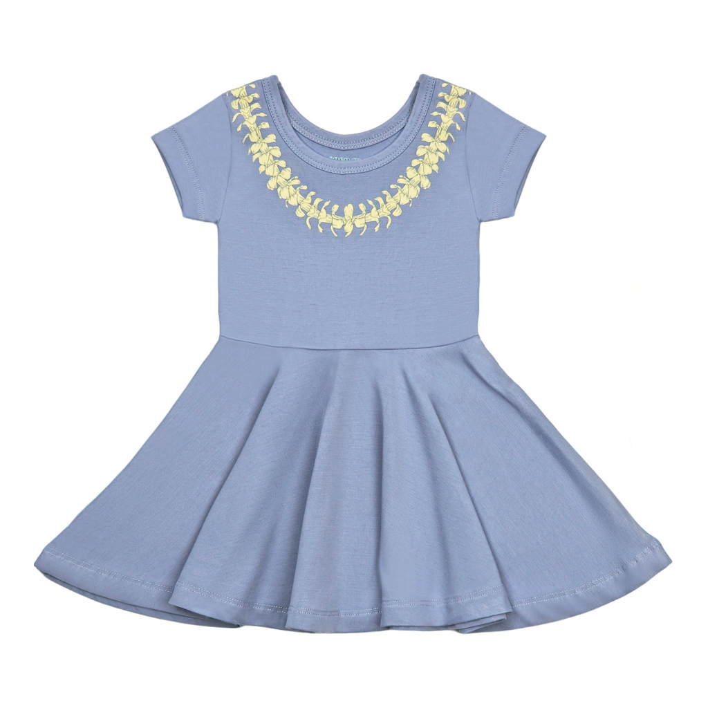 Lei Pua Kenikeni Bamboo T-Shirt Dress