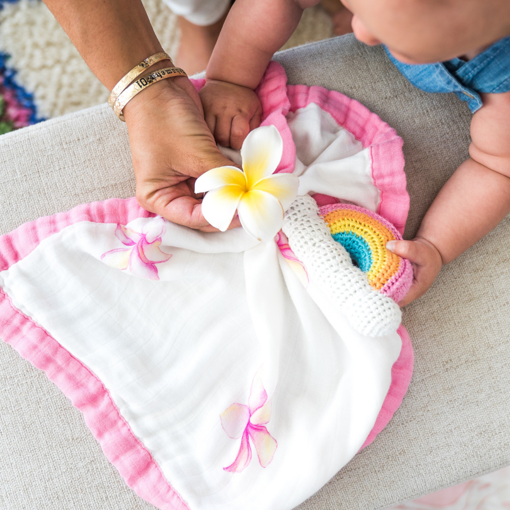 Baby Security Blankets - Coco Moon Hawaii